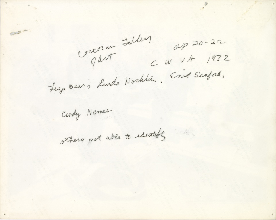 Group at the 1972 Conference of Women in the Visual Arts - TFI