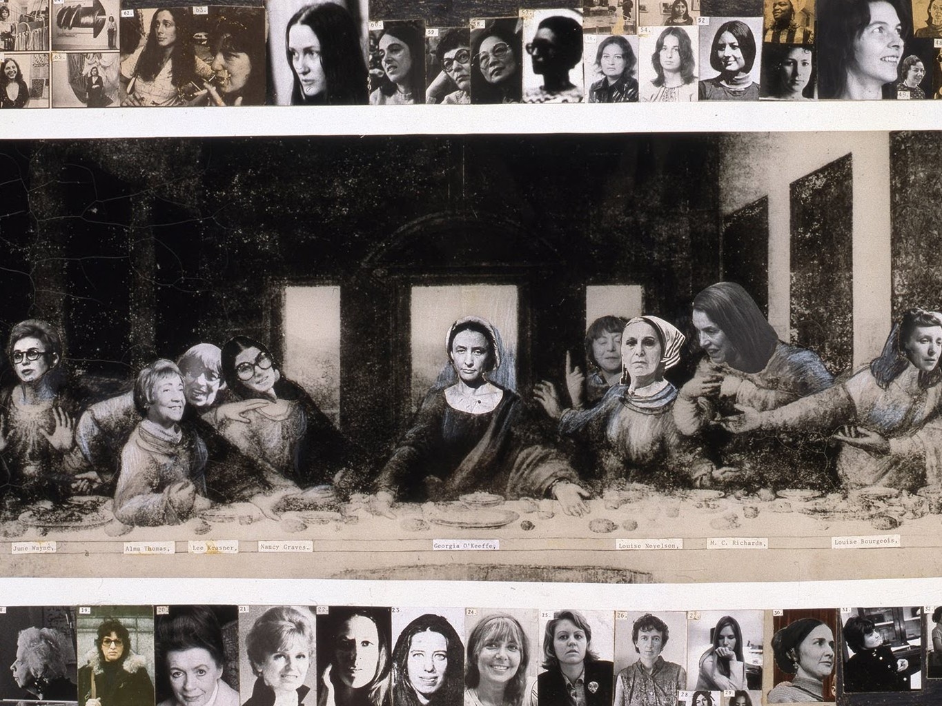 Mary Beth Edelson: Various Exhibition Installations - TFI